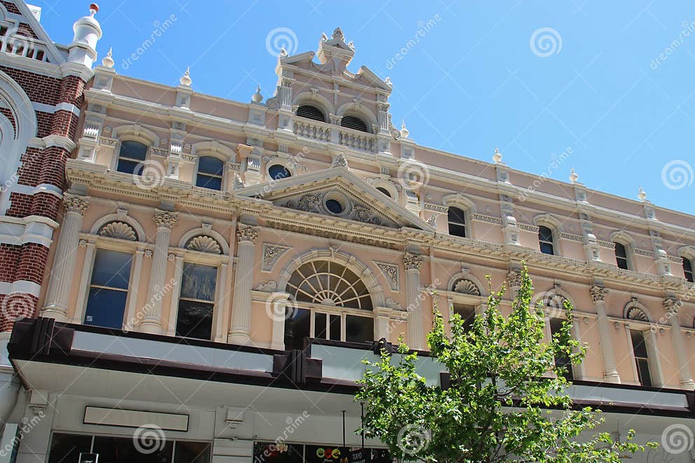 Old Building - Perth - Western Australia Stock Photo - Image of facade ...