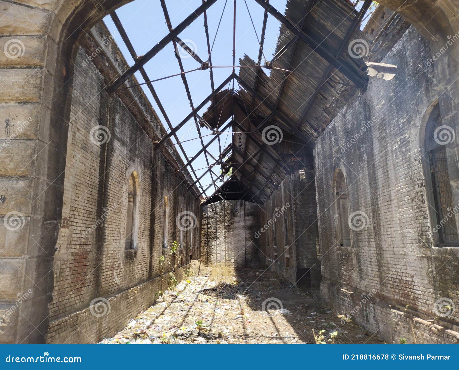 Old building ruins stock photo. Image of temple, arch - 218816678