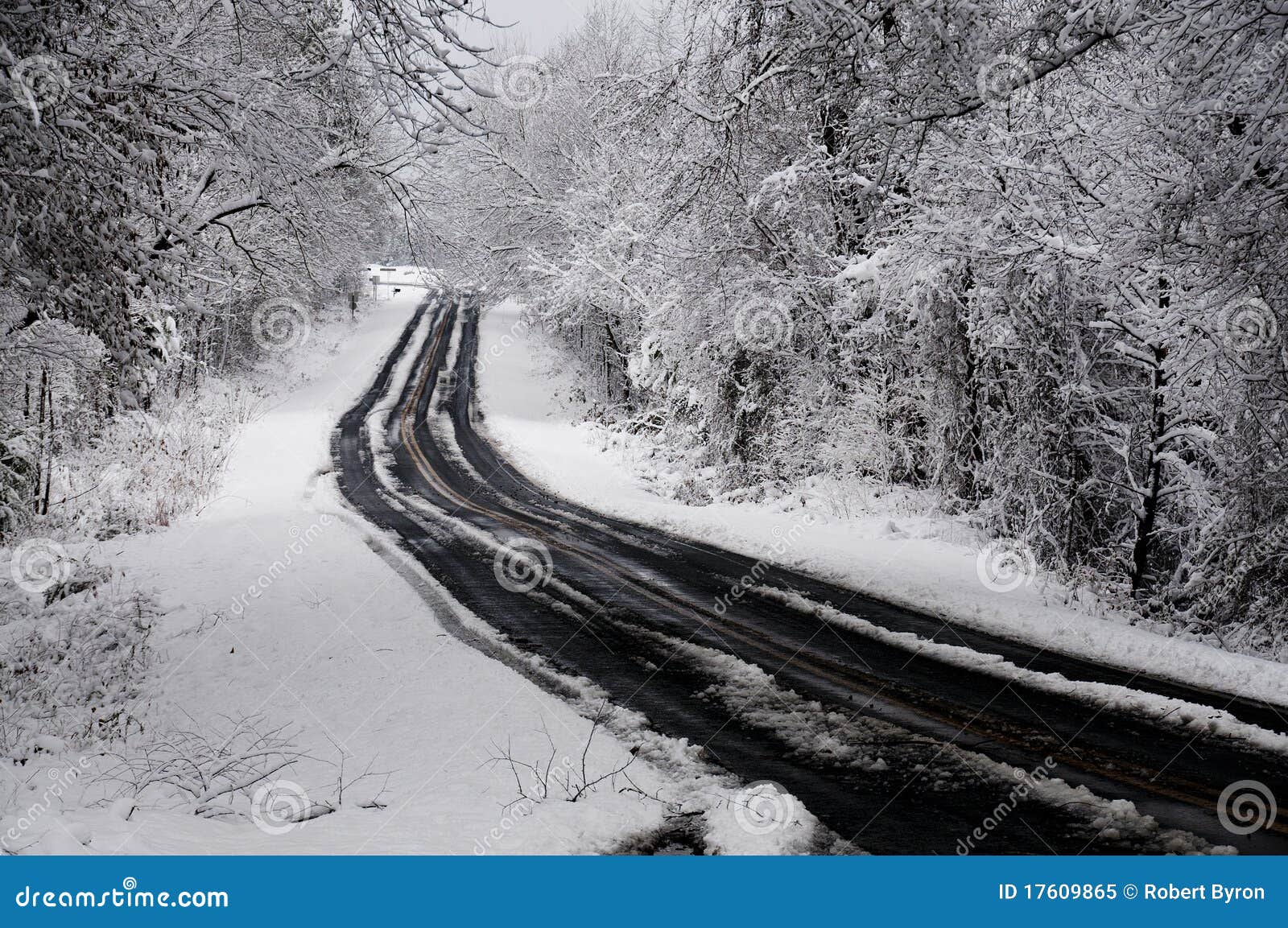 Old Building in the Snow stock image. Image of rustic - 17609865
