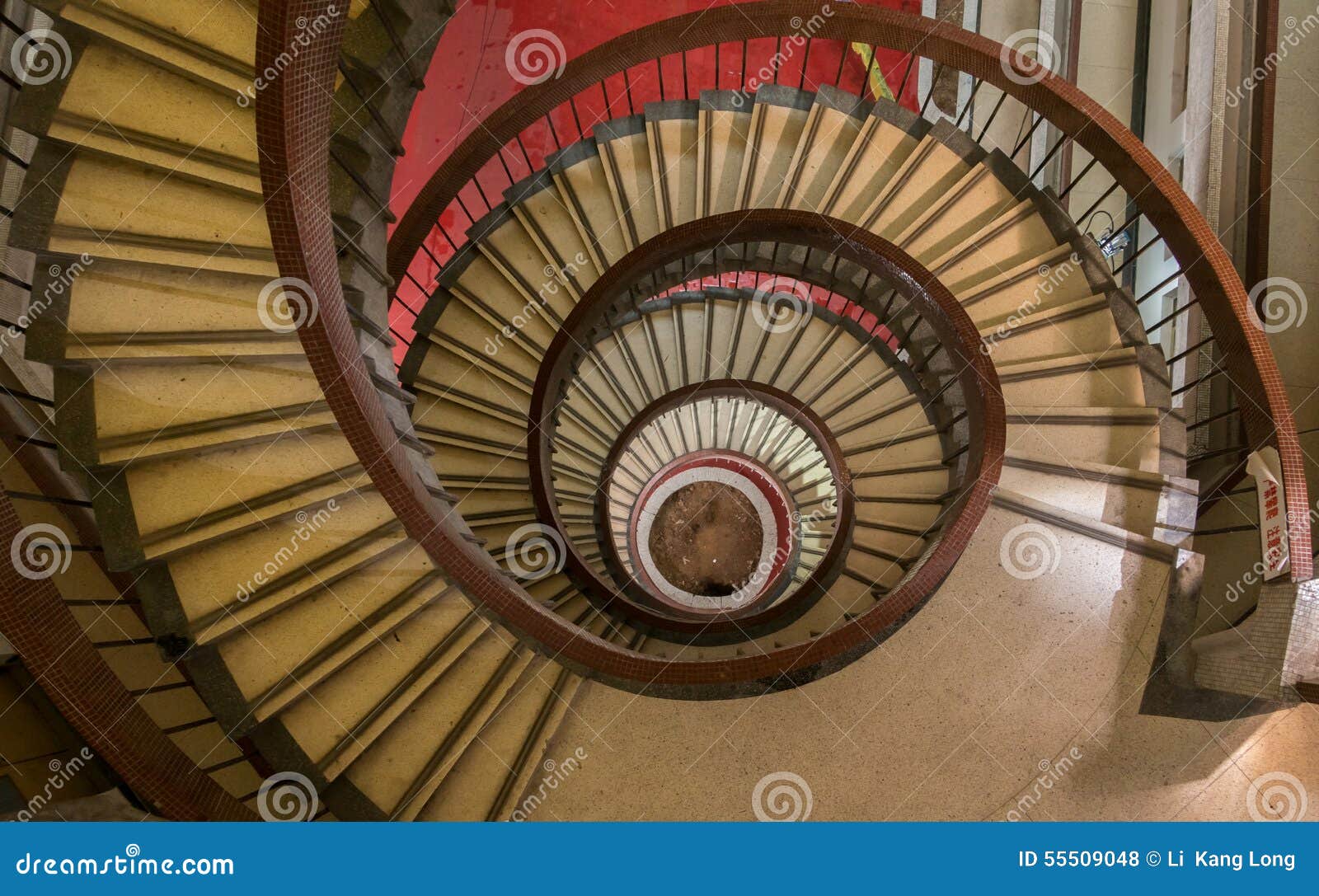 Old Building Spiral Staircase Stock Photo - Image of asia, conch: 55509048