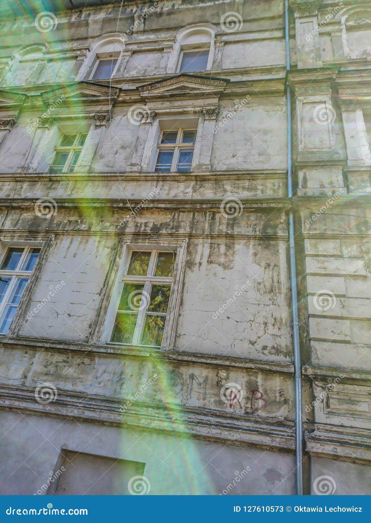 Old Building with Sun Light Stock Image - Image of historical ...