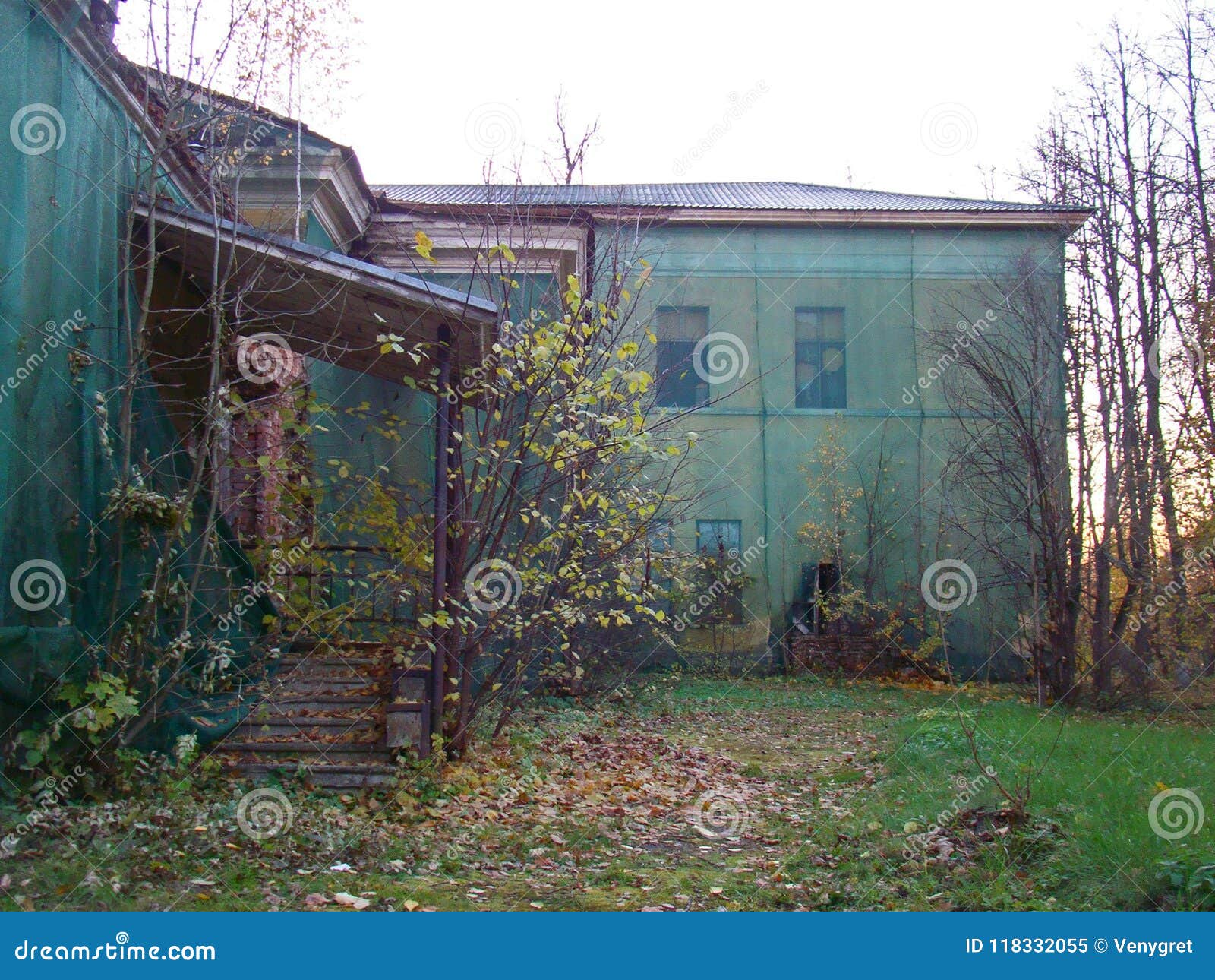 Old Building Under Construction Stock Image - Image of restoration ...