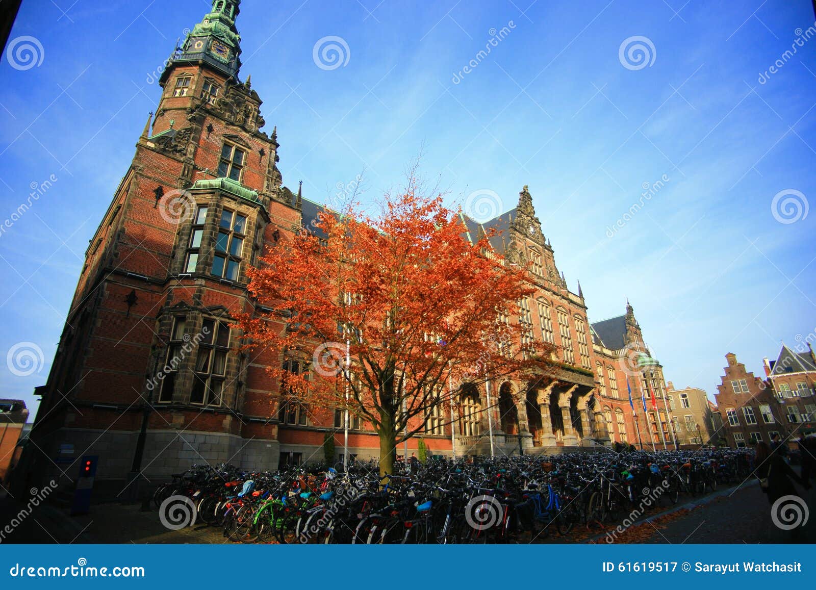 Old Building of the University of Groningen Editorial Photography ...