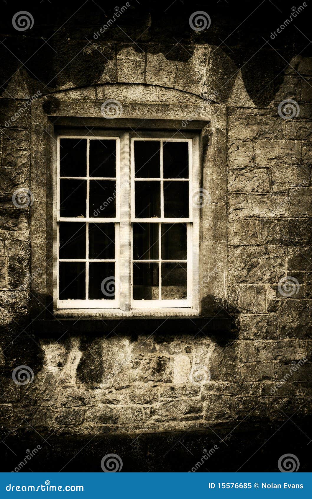 Old building and window stock image. Image of aged, stone - 15576685