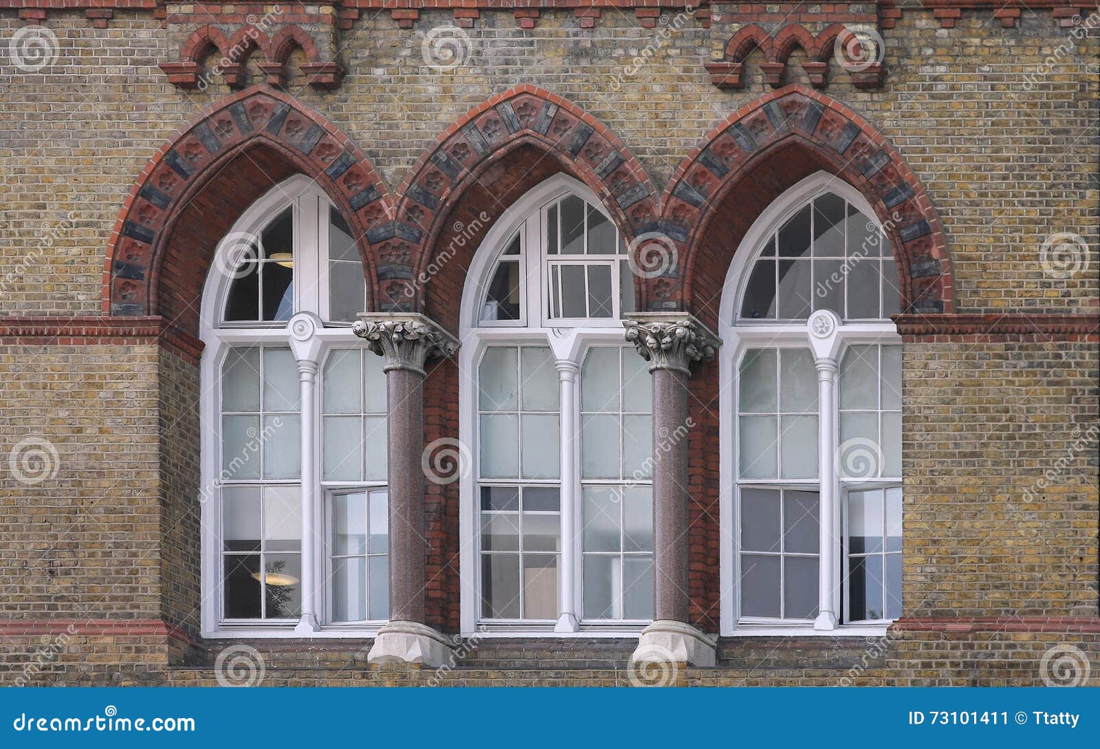 Old building windows stock image. Image of building, outdoor - 73101411