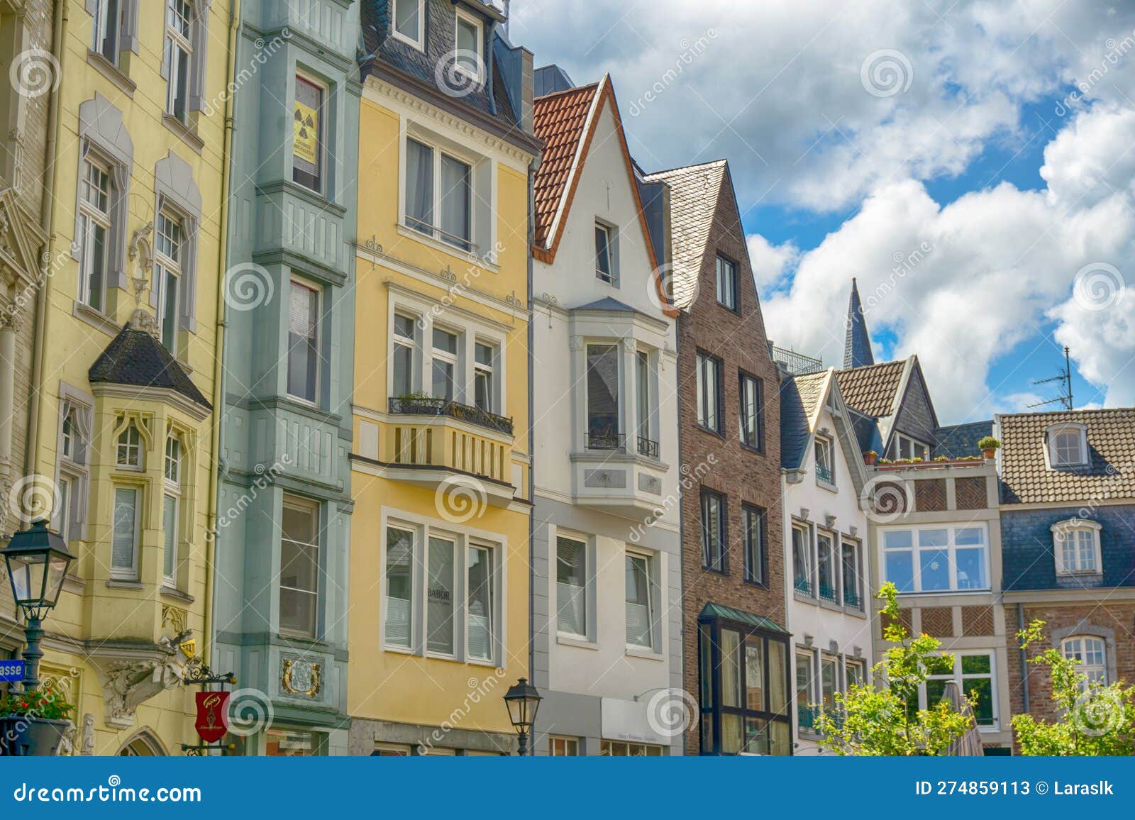 Old Buildings in Aachen, Germany Stock Image - Image of exterior ...
