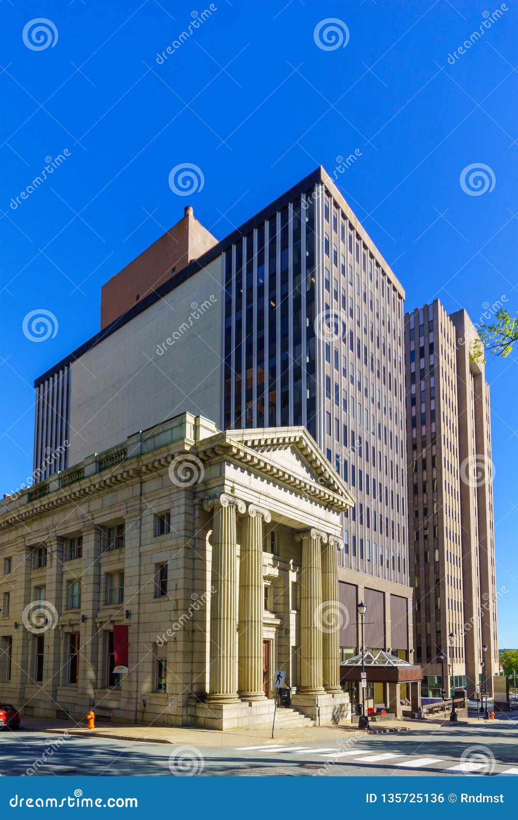 Old buildings, in Halifax stock photo. Image of atlantic - 135725136