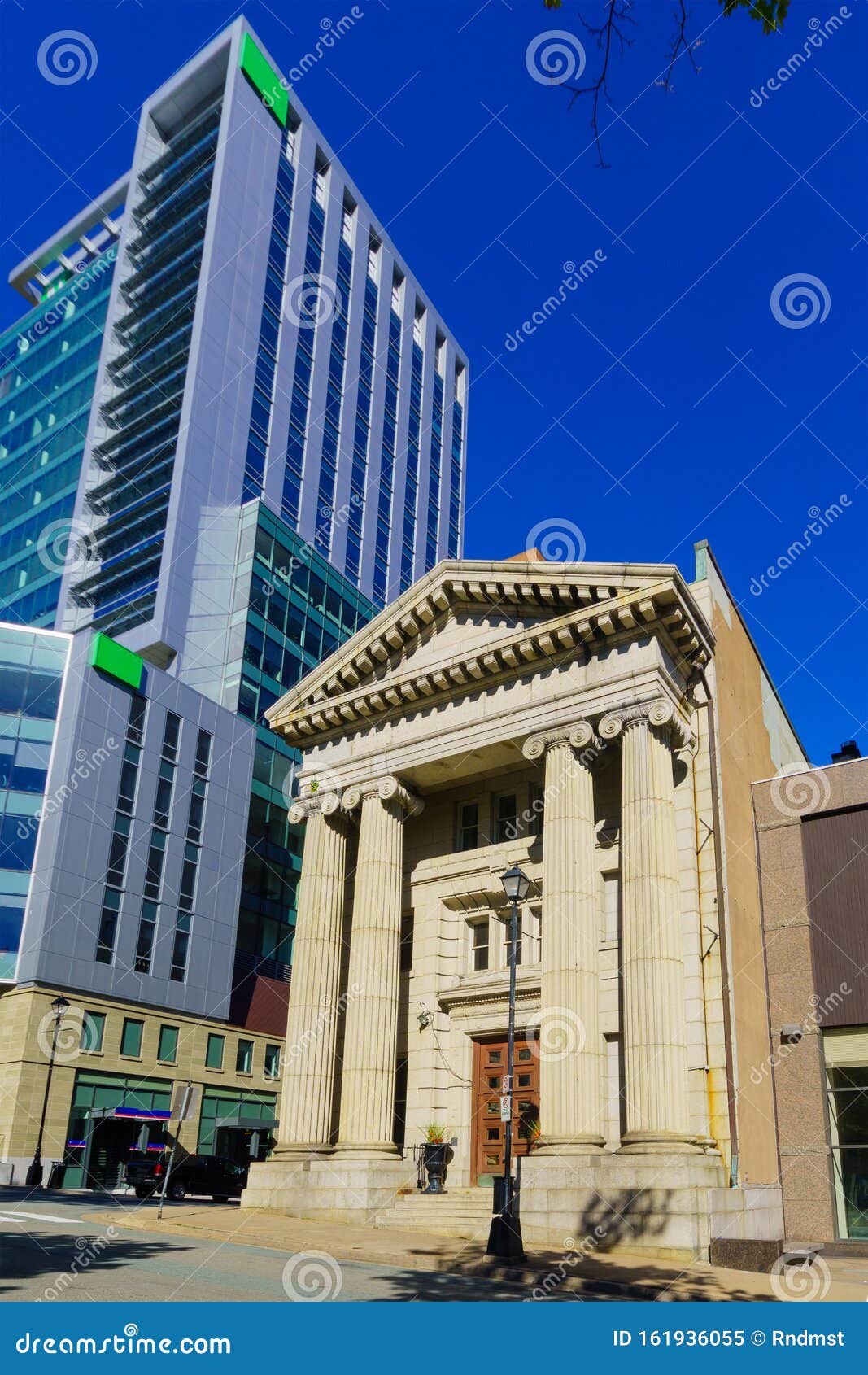 Old buildings, in Halifax stock image. Image of scotia - 161936055