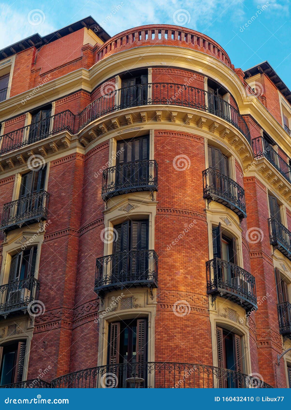 Old Buildings in Madrid Spain Stock Photo - Image of house, spain ...