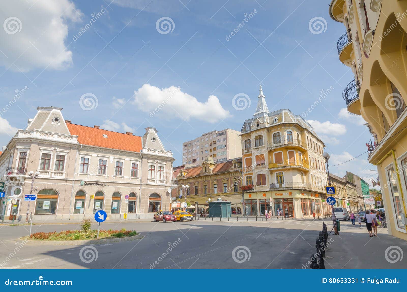 Old buildings in Oradea editorial photo. Image of cityscape - 80653331