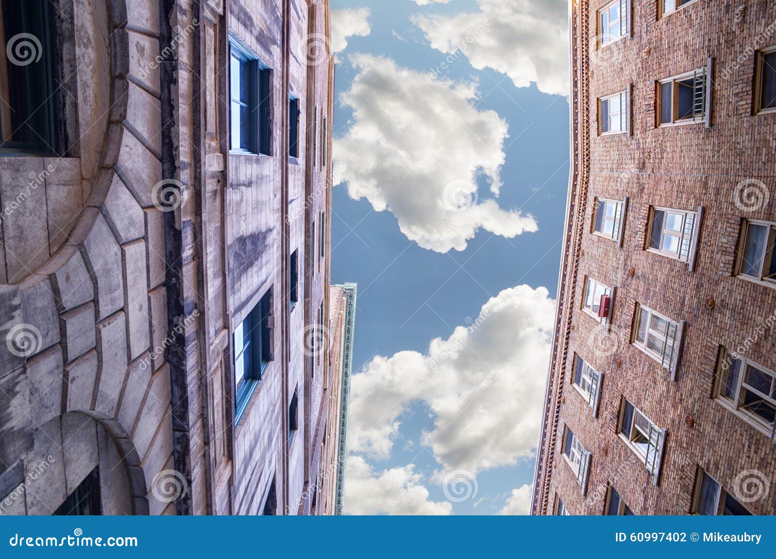 Old buildings stock photo. Image of business, rise, background - 60997402