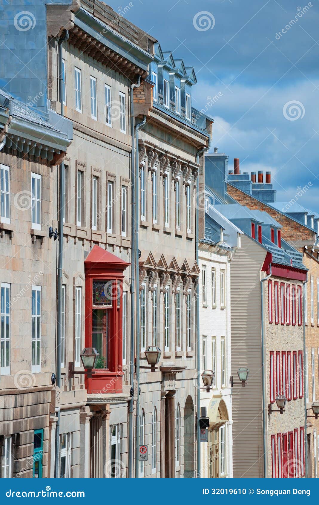 Old Buildings in Quebec City Stock Photo - Image of quebec, canadian ...