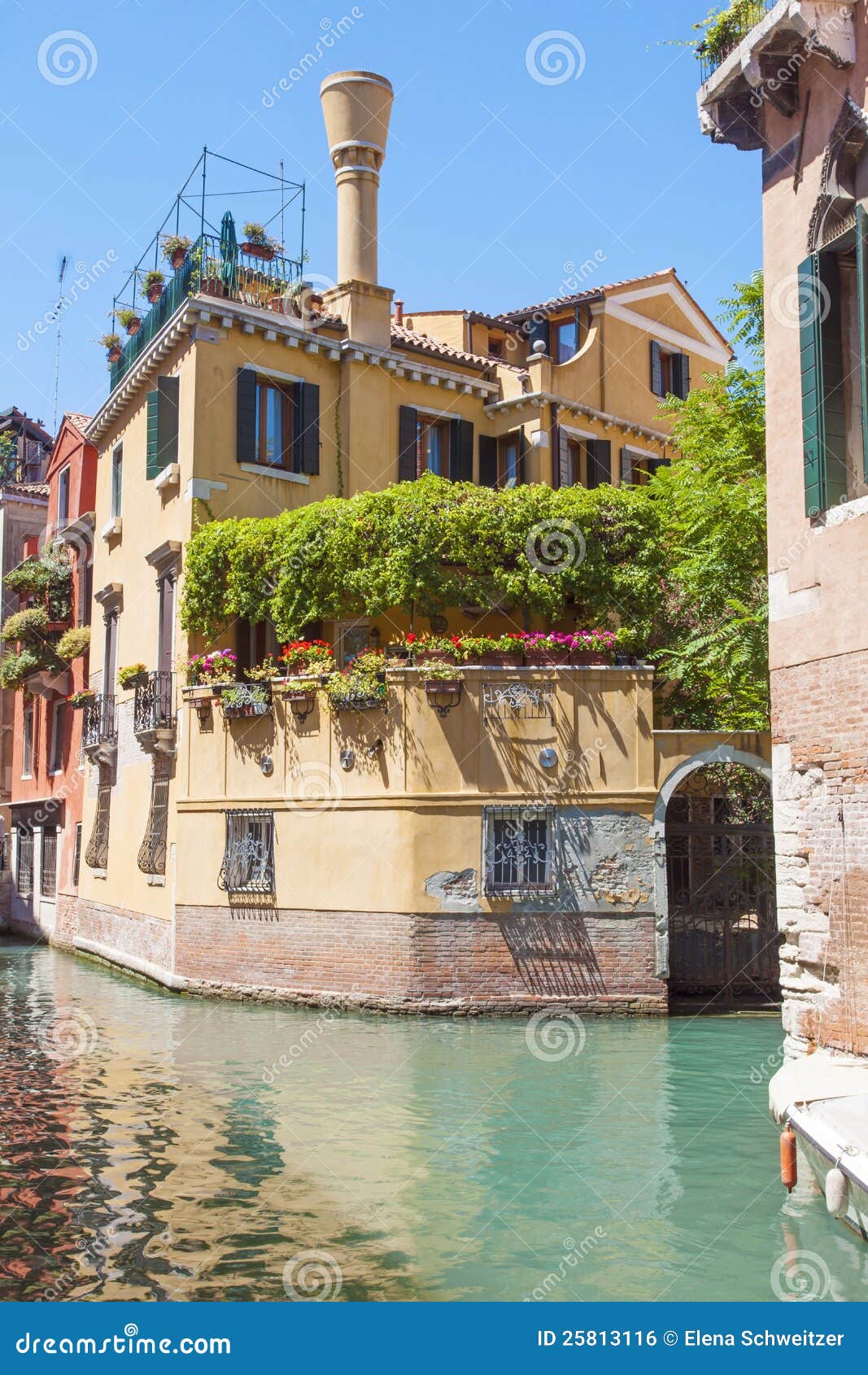 Old buildings in Venice stock photo. Image of canal, italy - 25813116