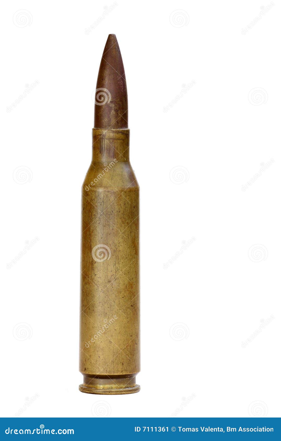 Old bullet stock image. Image of lugar, centerfire, ammo - 7111361