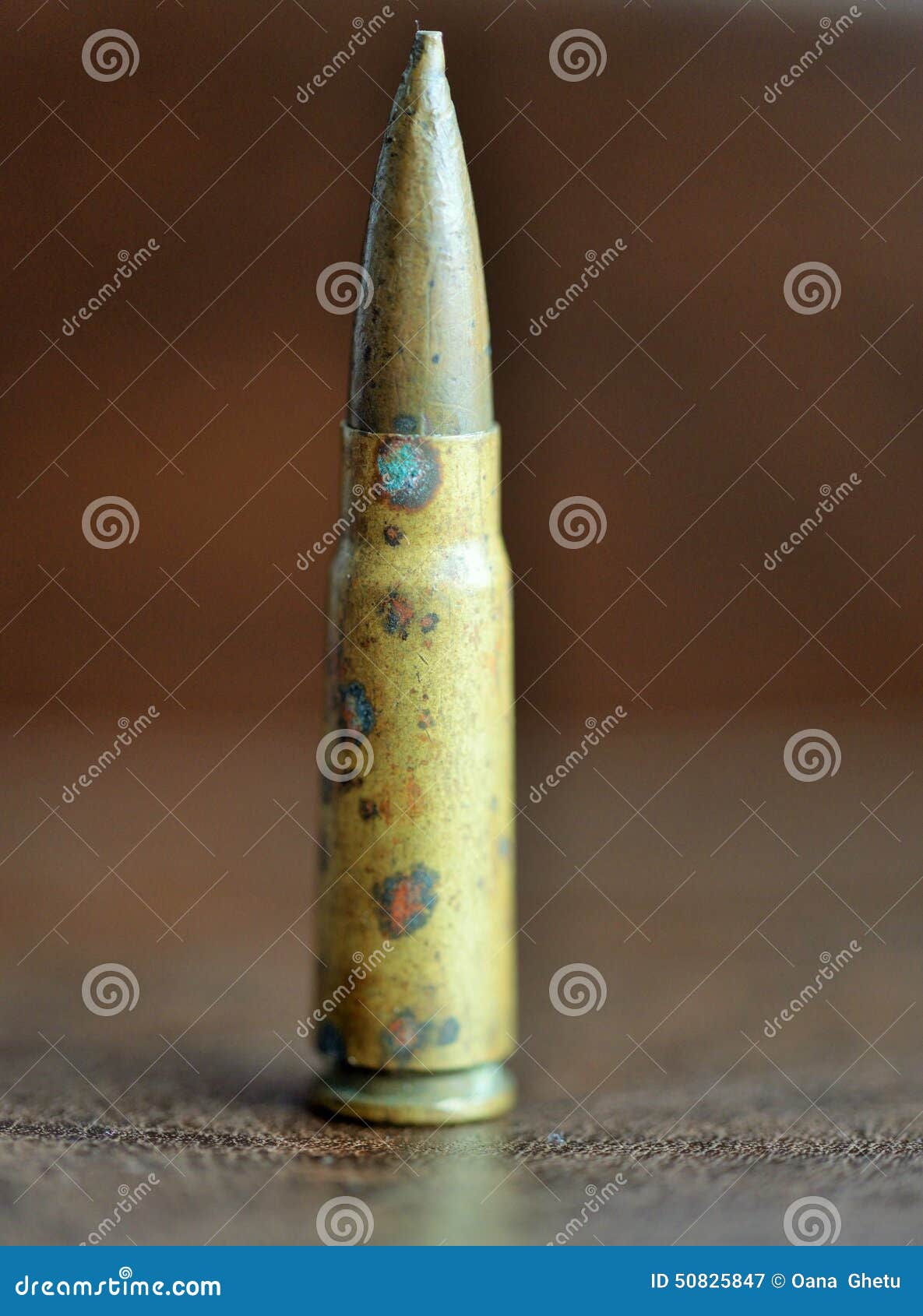 Old bullet stock image. Image of reflection, rifle, brass - 50825847