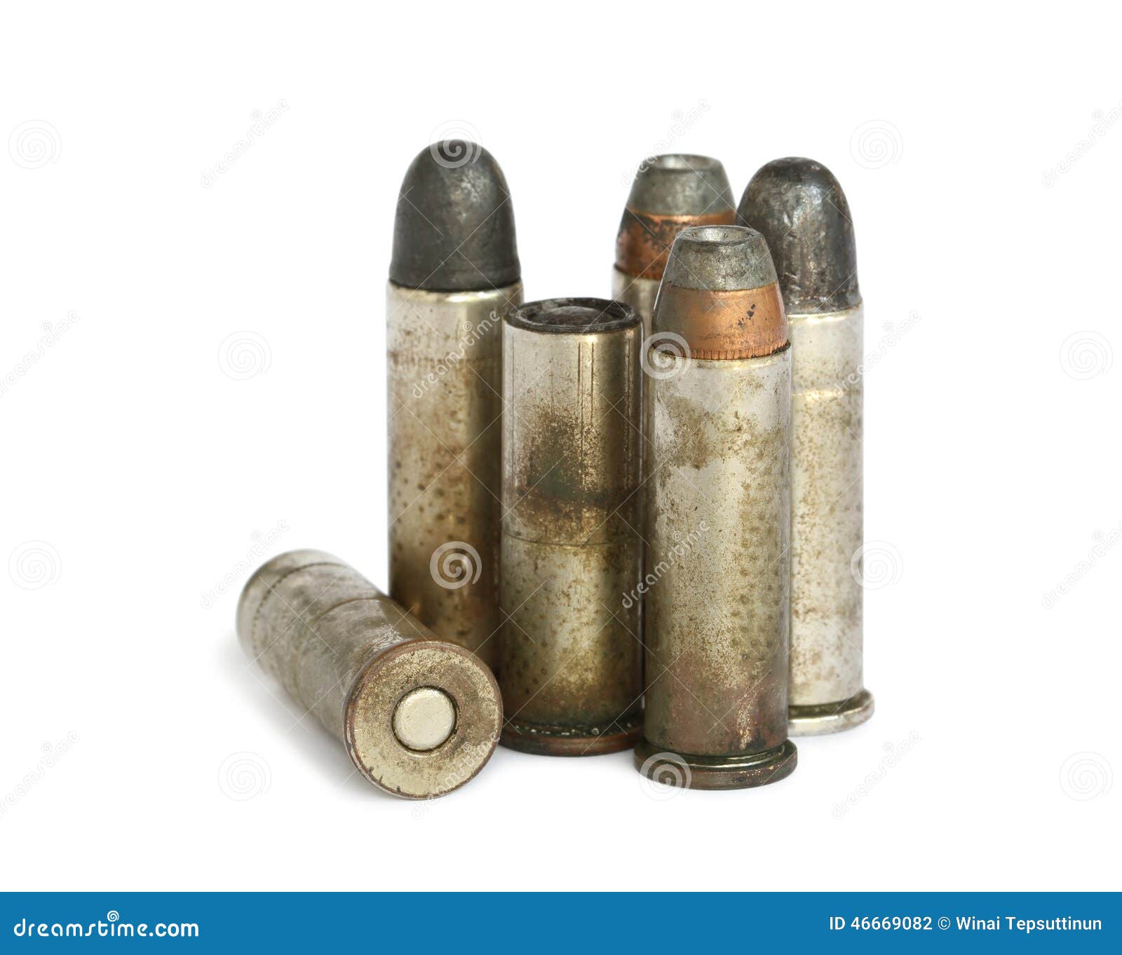 Old bullets stock photo. Image of white, bullet, cartridge - 46669082