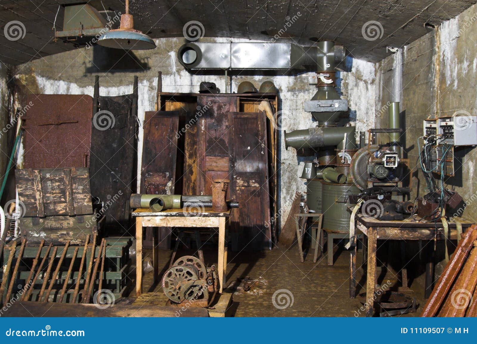 Old Bunker from Ii World War Stock Image - Image of culture ...