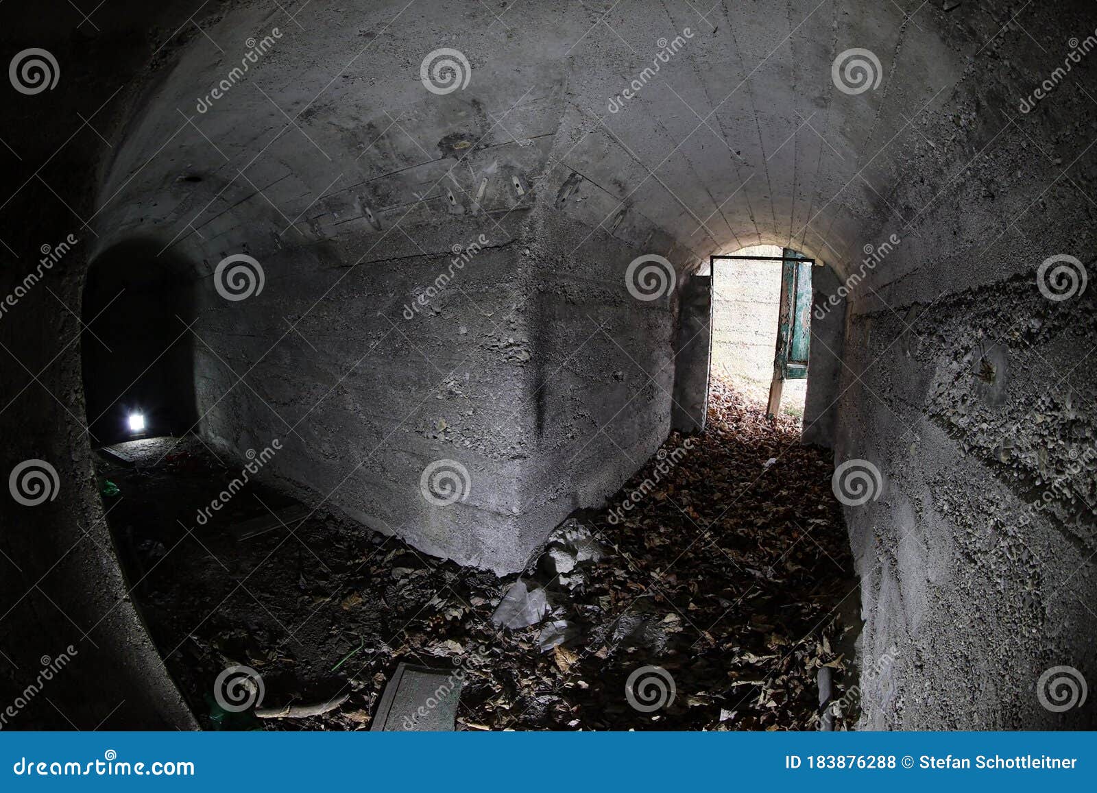 An Old Bunker from the World War Stock Photo - Image of protective ...