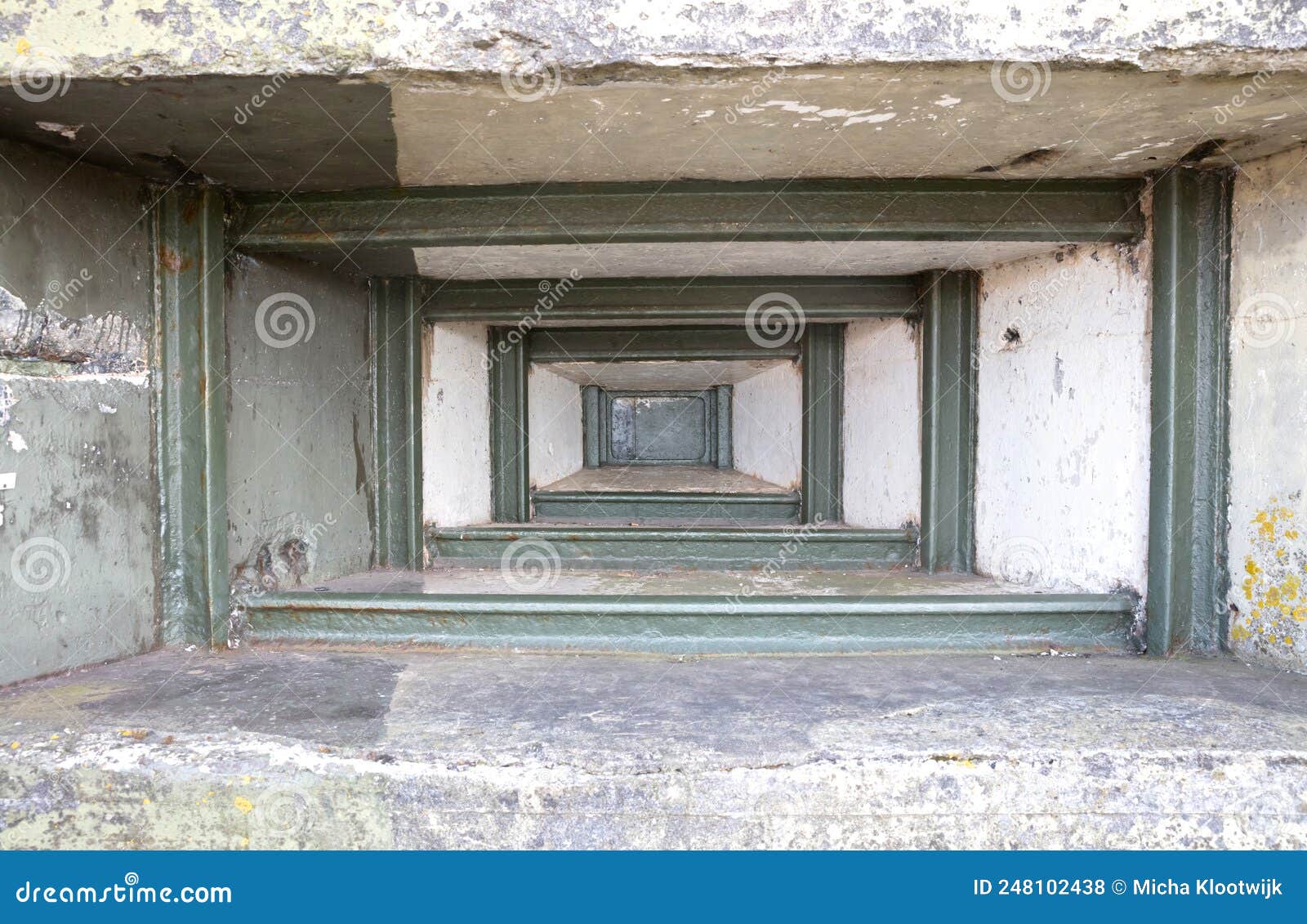 An old bunker from WW2 stock photo. Image of world, loophole - 248102438