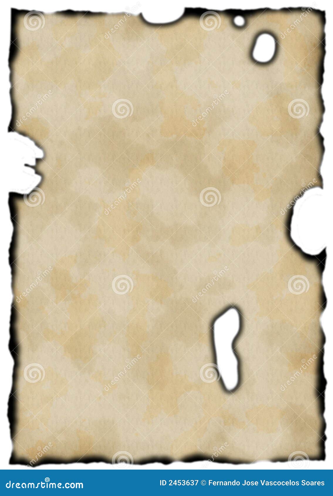 Old burned paper stock illustration. Illustration of dirt - 2453637