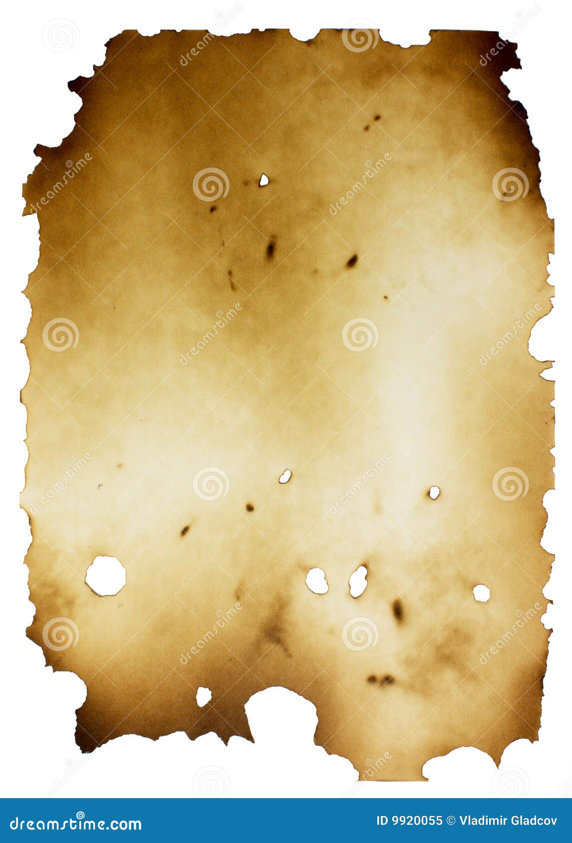 Old burned paper stock illustration. Illustration of decorative - 9920055