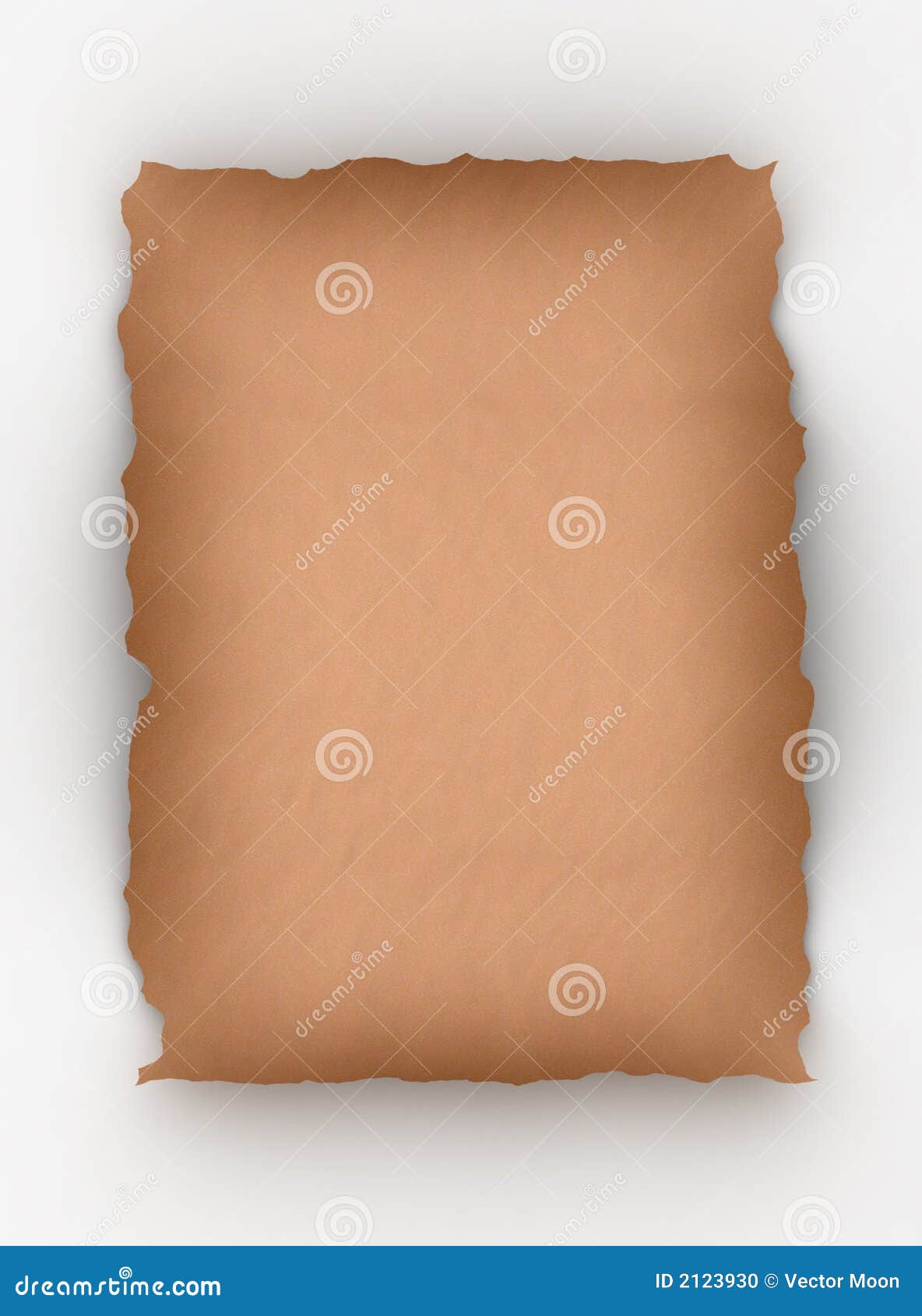 Old burned paper sheet stock illustration. Illustration of manuscript ...