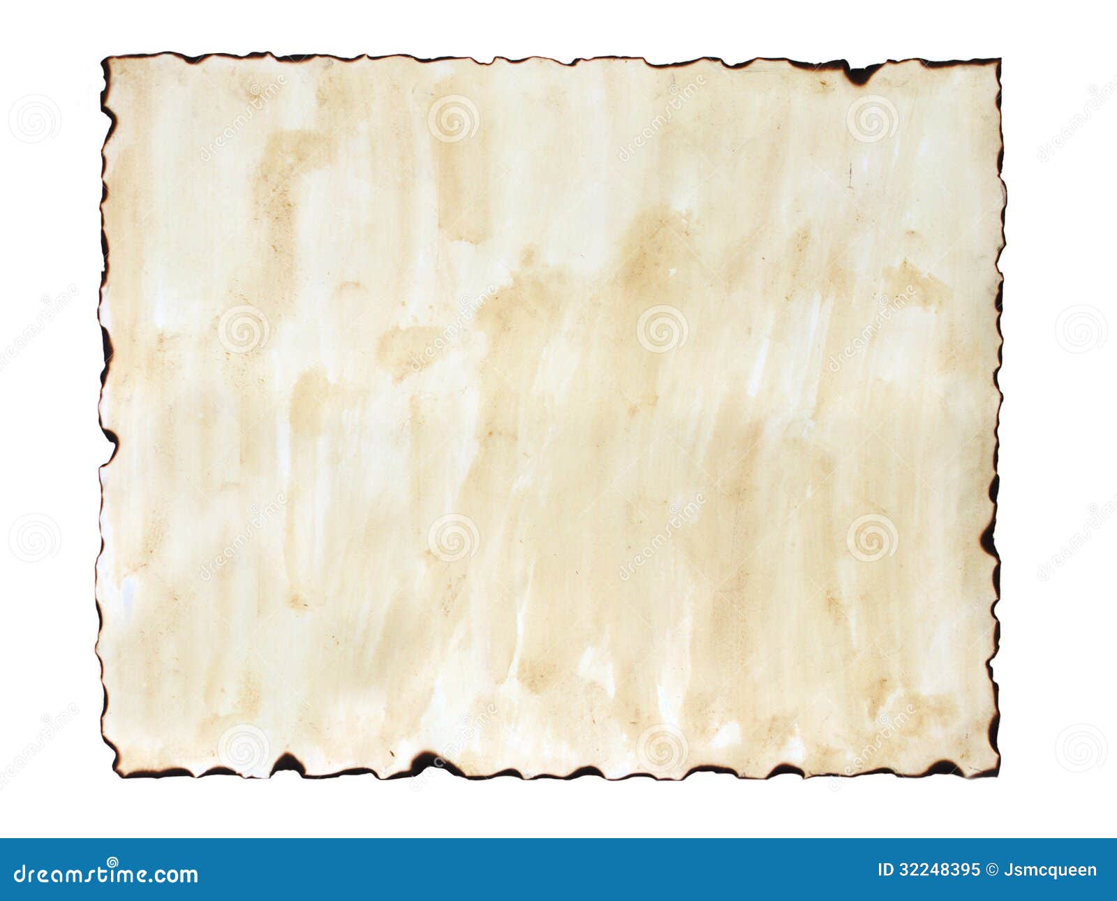 Old Burnt Paper stock image. Image of scorch, scorched - 32248395