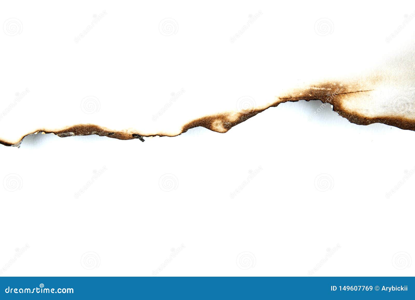 Old burnt paper stock image. Image of wallpaper, white - 149607769