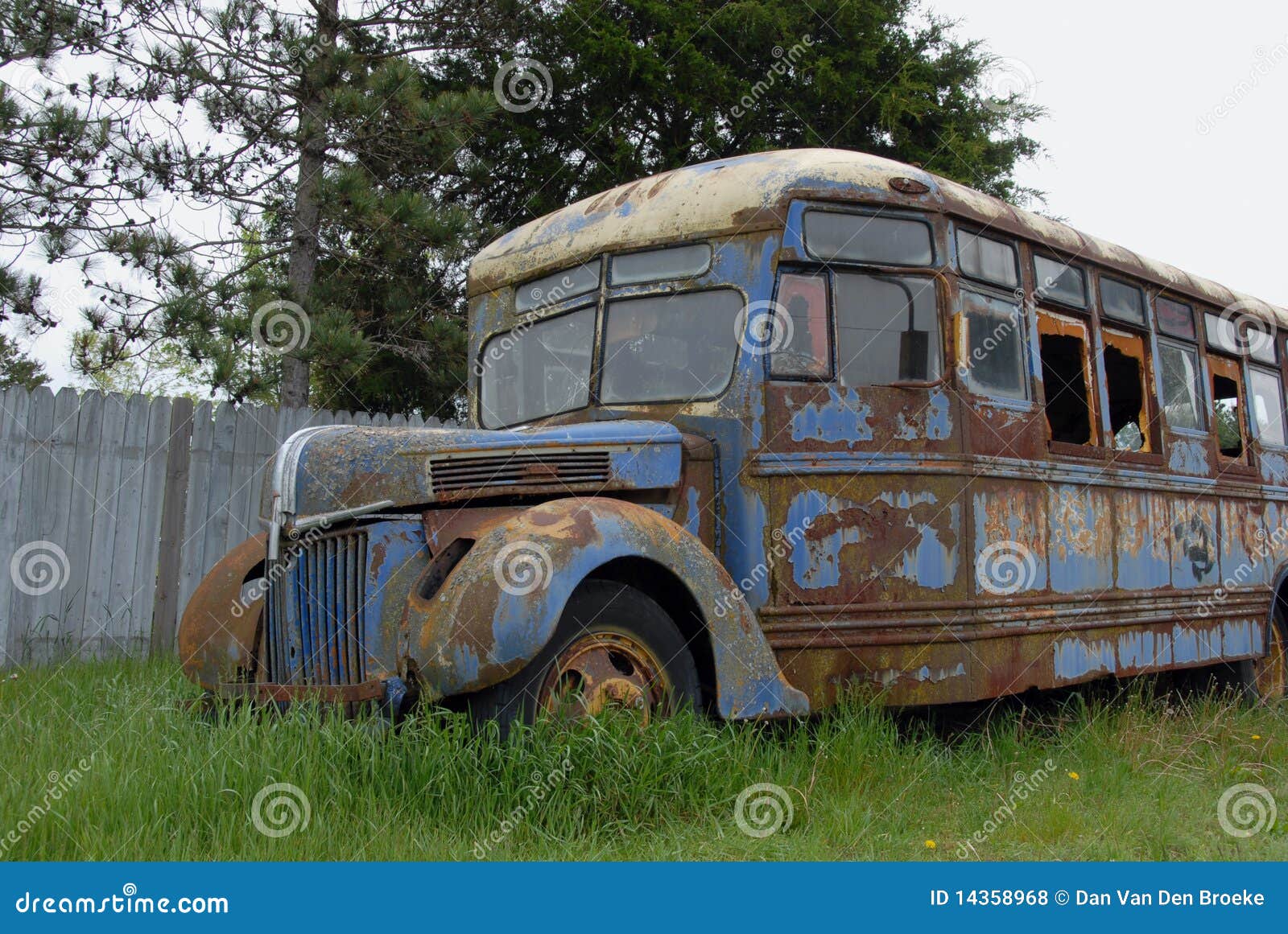 The old bus stock photo. Image of used, corroded, aged - 14358968