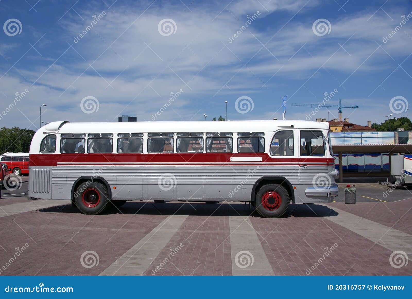 The old bus stock image. Image of beautiful, russia, motion - 20316757