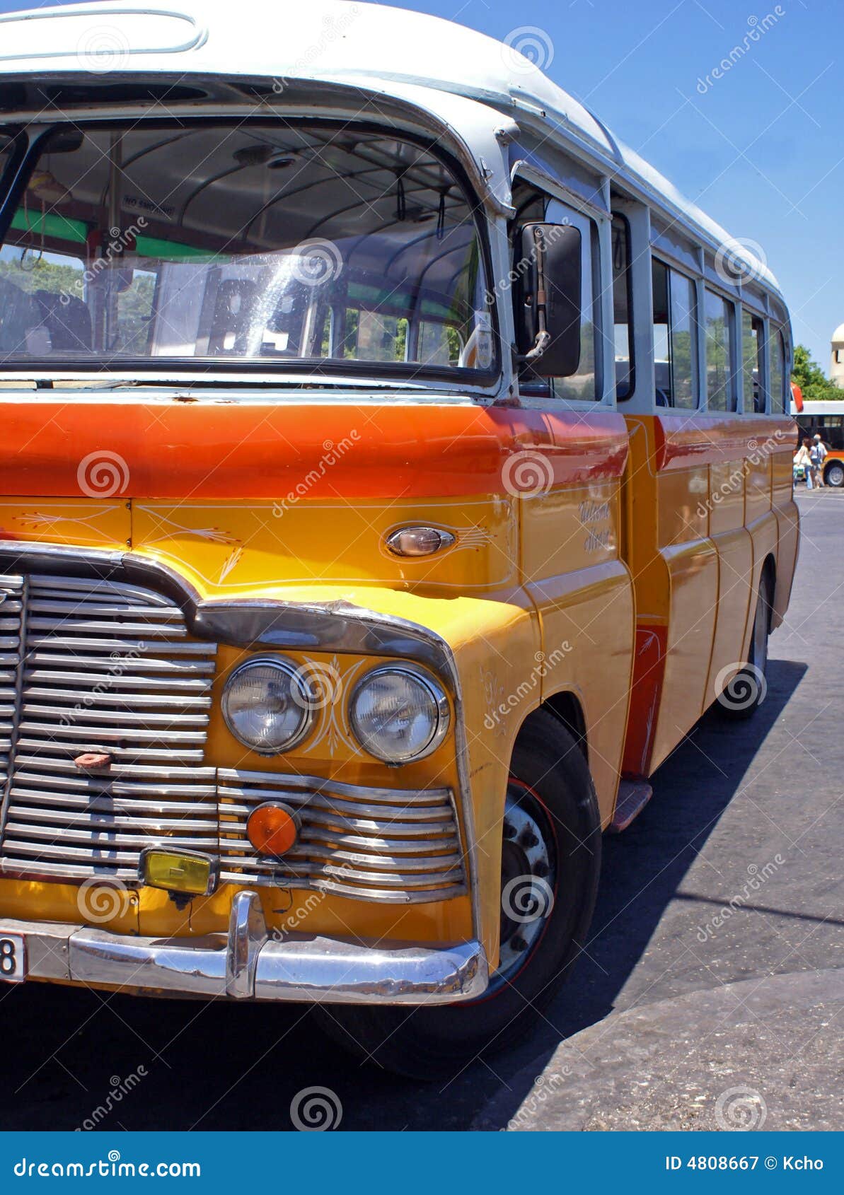 Old bus in malta stock image. Image of ancient, motorcar - 4808667