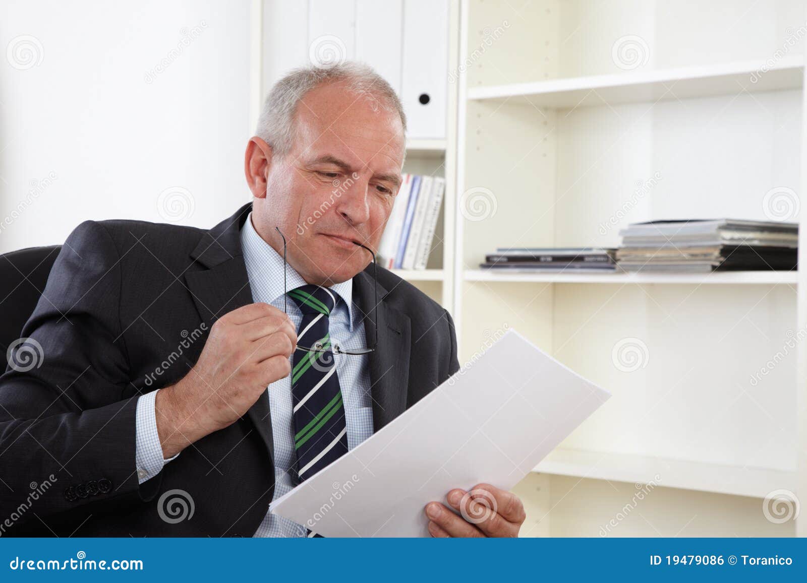 Old Business man in office stock photo. Image of white - 19479086