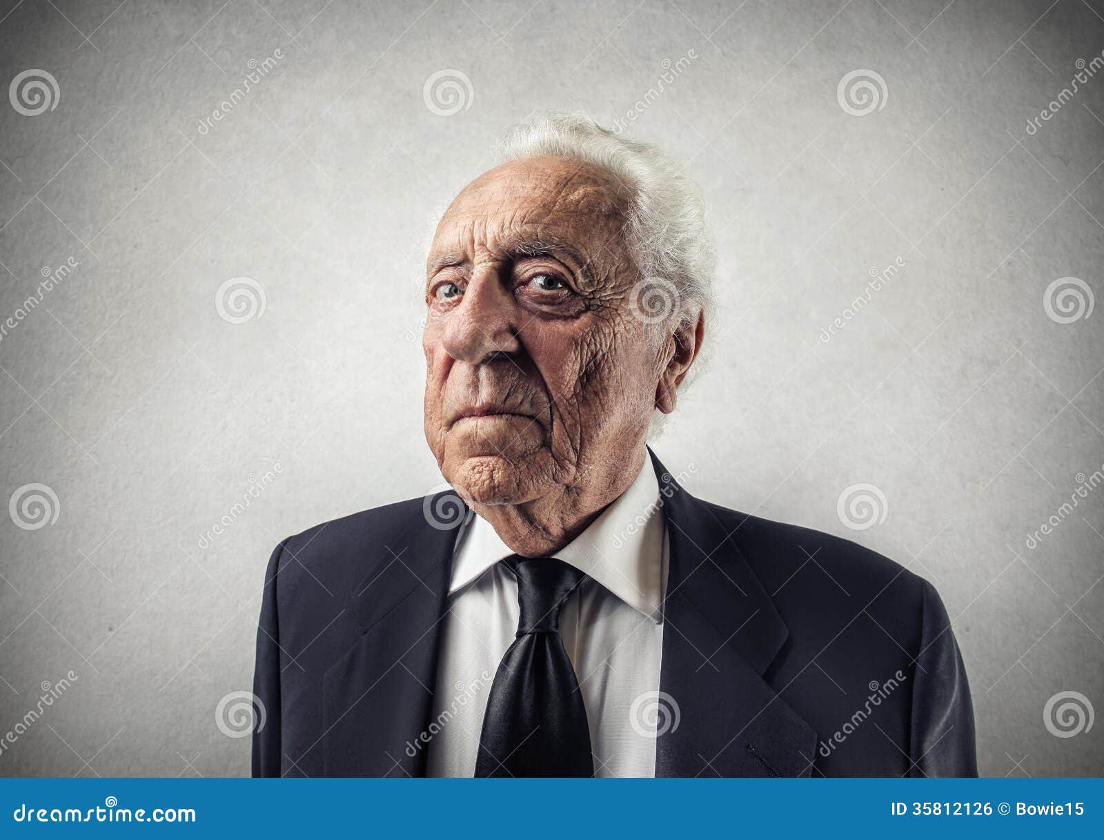 Old businessman stock photo. Image of wall, pension, elder - 35812126