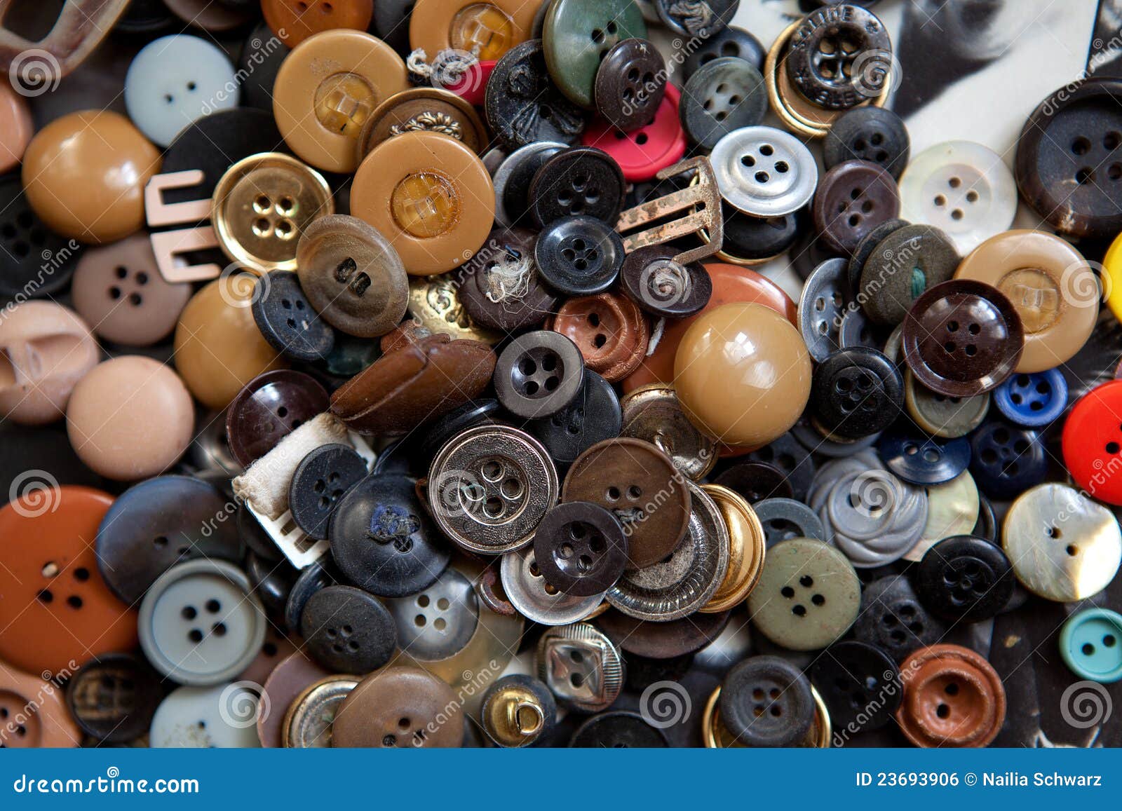 Old Buttons stock photo. Image of design, grunge, cutout - 23693906
