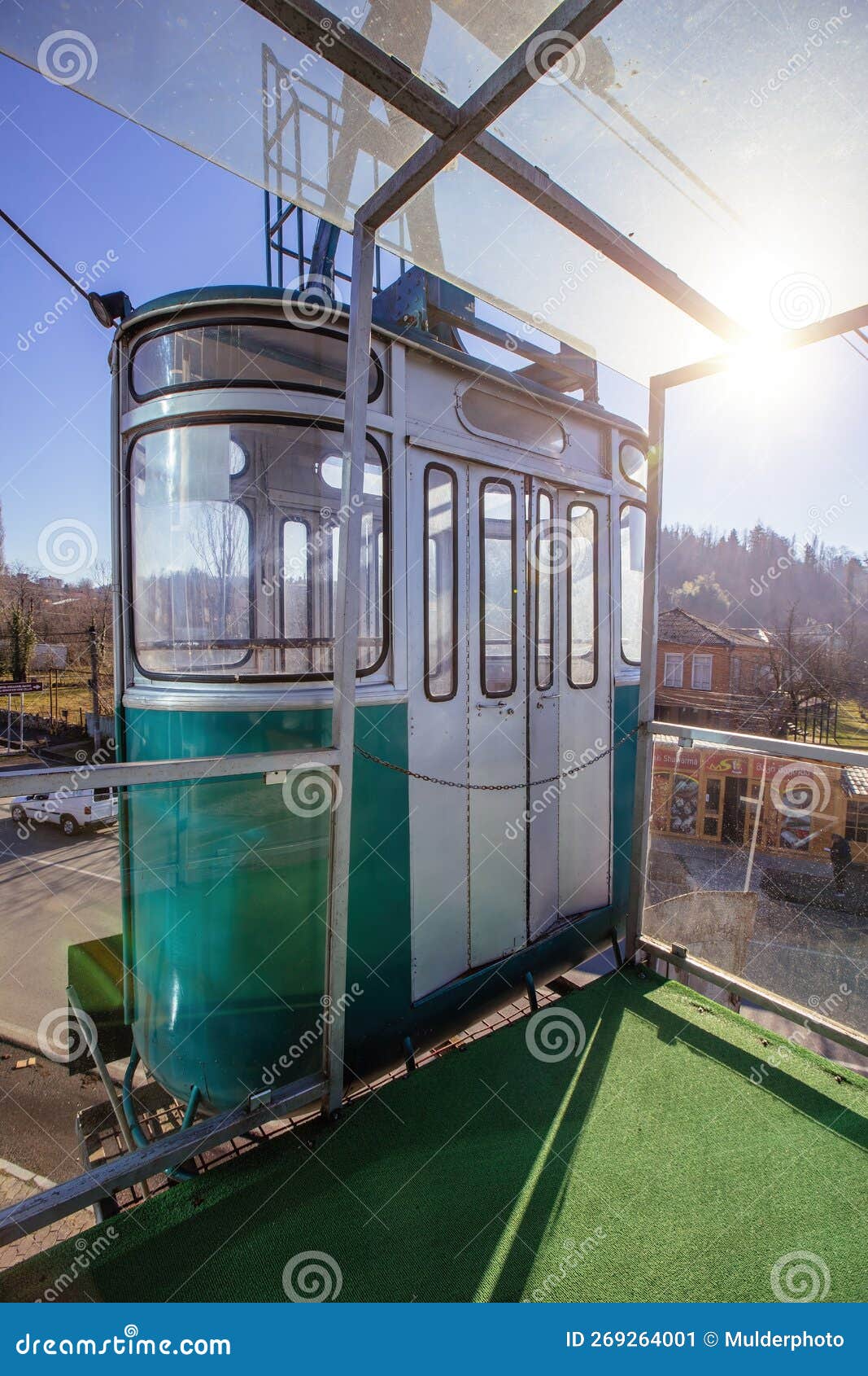 Old Cable Car on the Lower Station Stock Image - Image of station ...