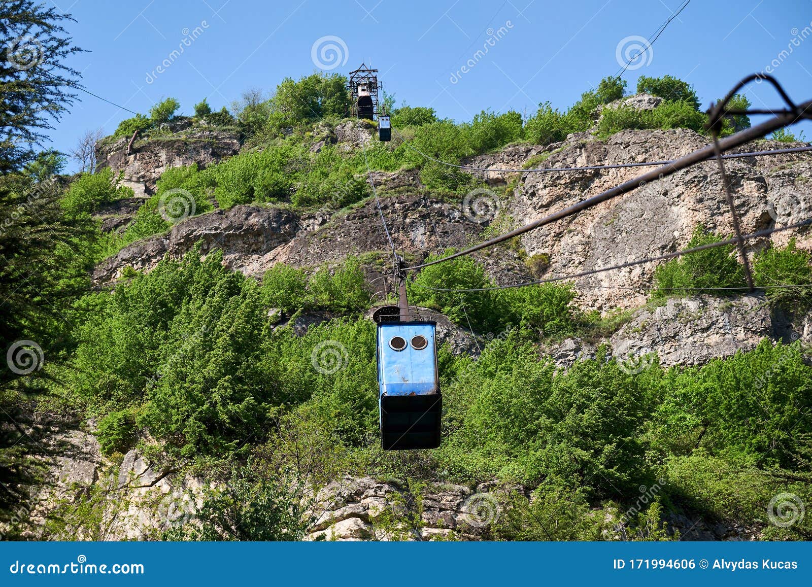 Old Cable Car Track stock photo. Image of aerial, architecture - 171994606