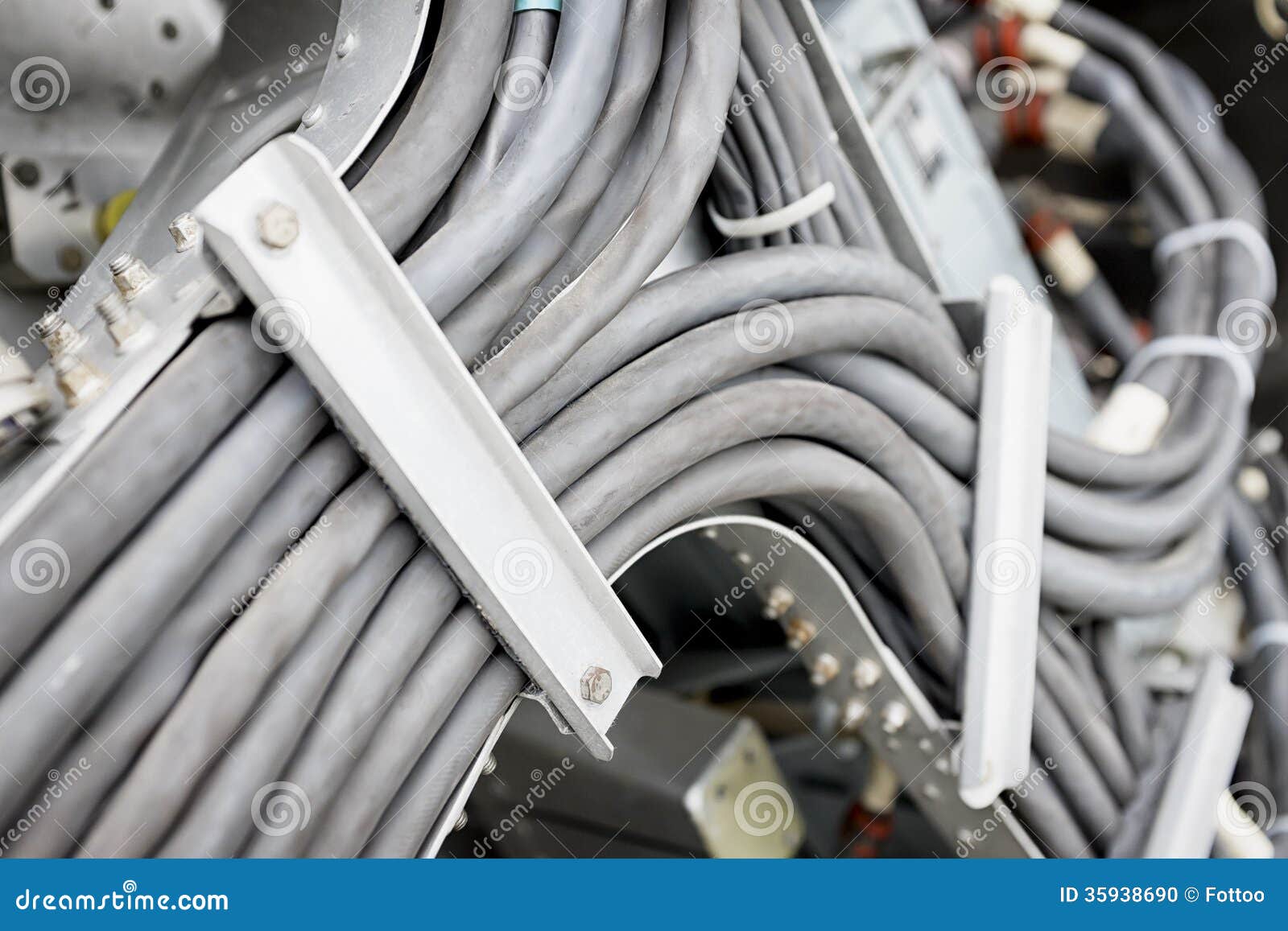 Old cable loom stock photo. Image of wire, variegated - 35938690