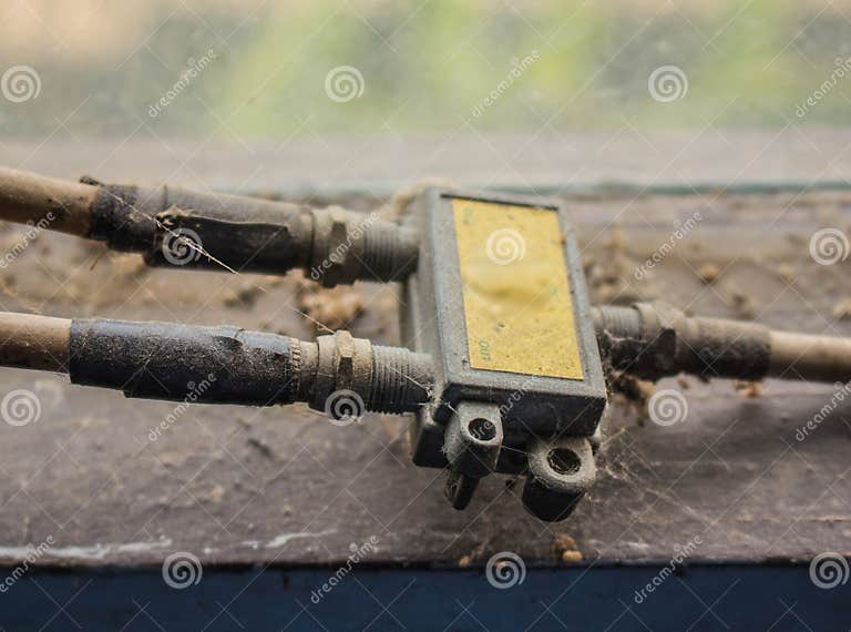 Old Cable TV stock photo. Image of household, equipment - 45856376