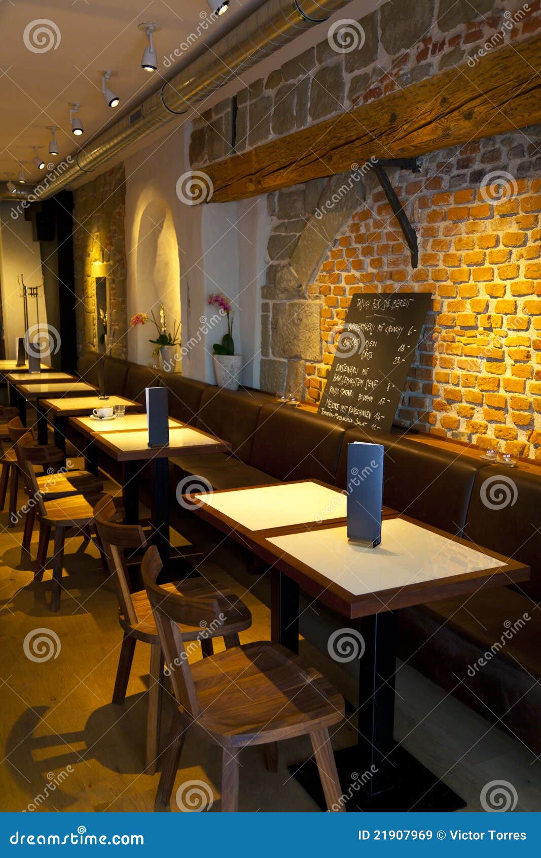 Old Cafe Interior stock image. Image of indoor, restaurant - 21907969