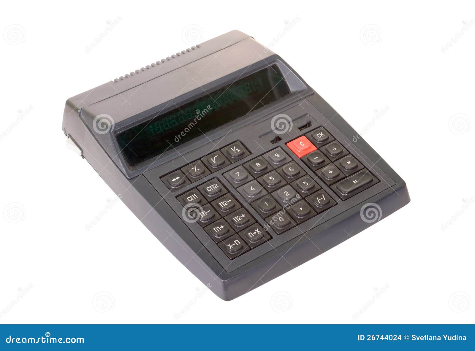 Old calculator stock photo. Image of sign, plastic, black - 26744024