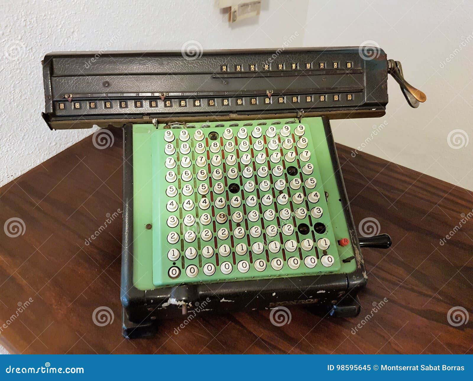 Old calculator stock image. Image of system, antiquity - 98595645