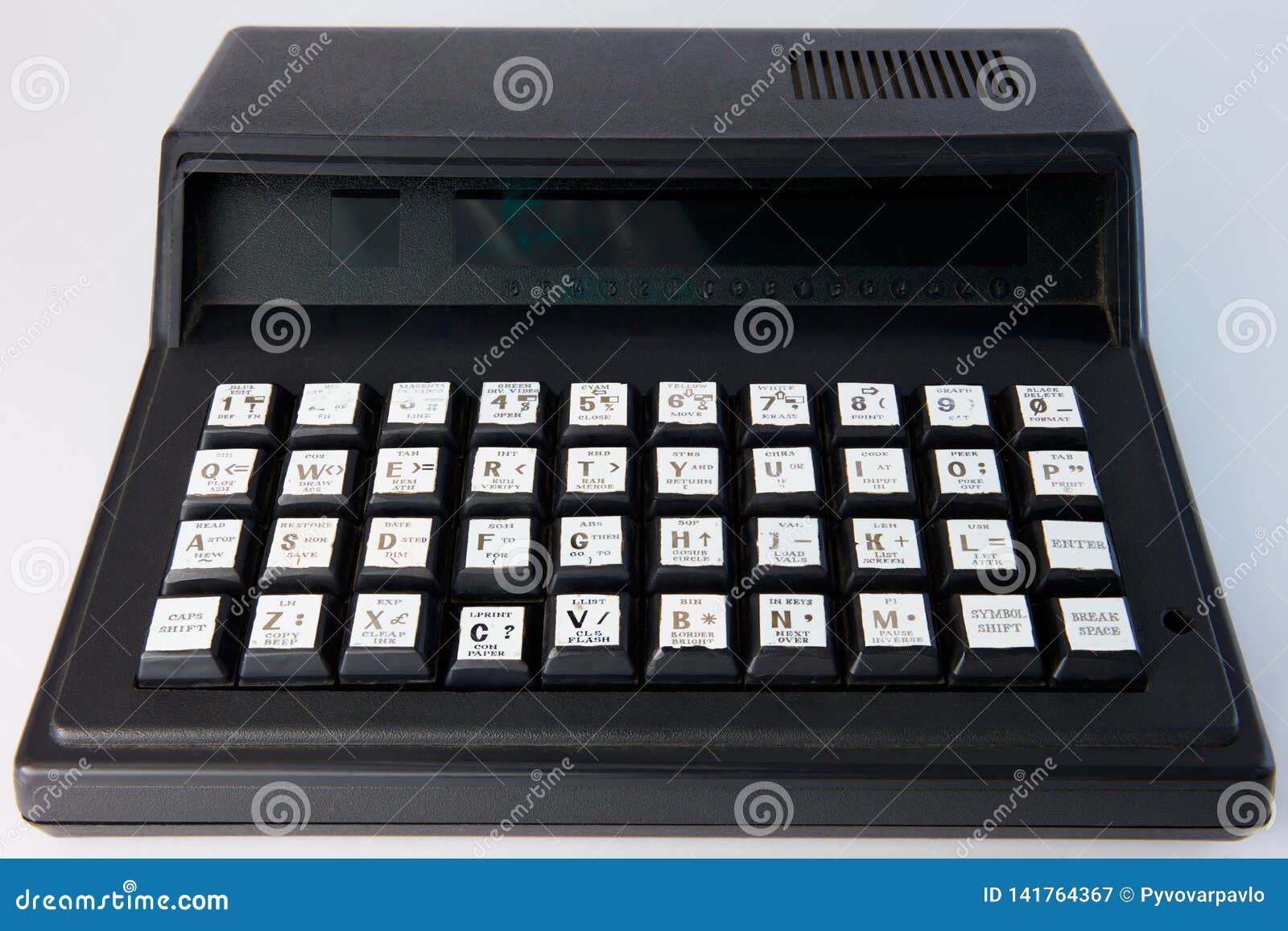 Old calculator stock image. Image of finance, digital - 141764367