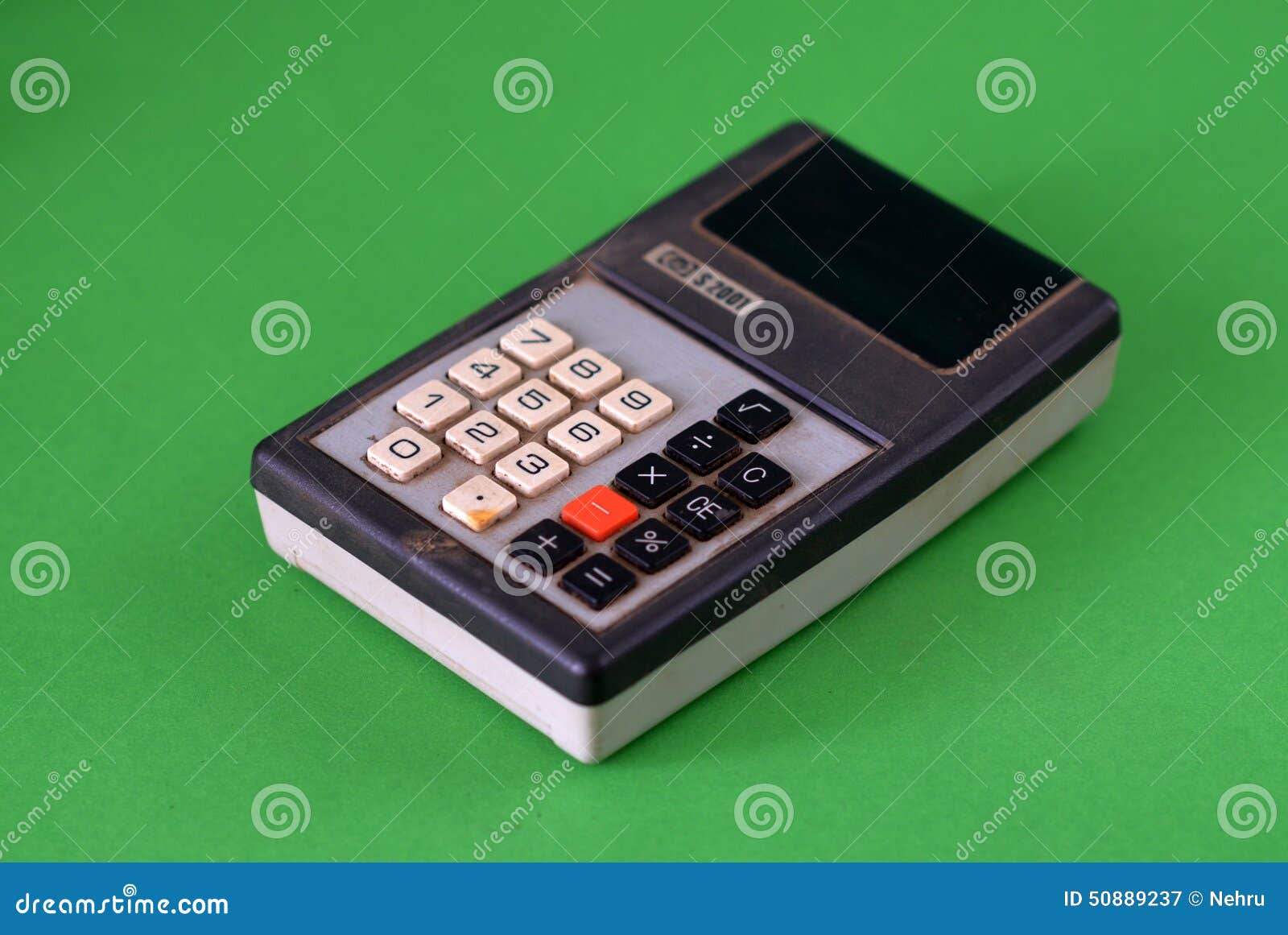 Old calculator stock image. Image of dust, digital, finance - 50889237