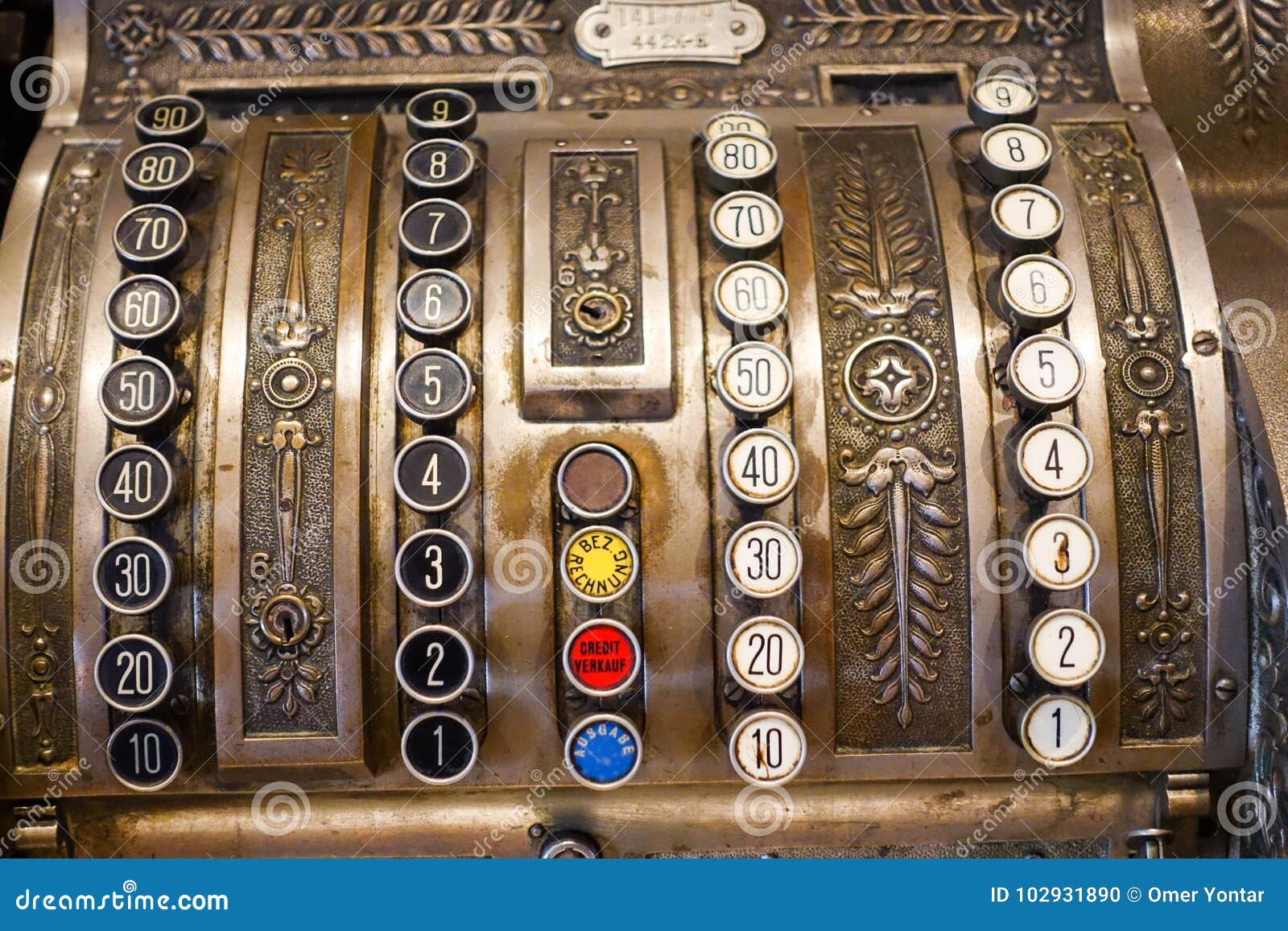 Old Calculator, retro stock photo. Image of display - 102931890