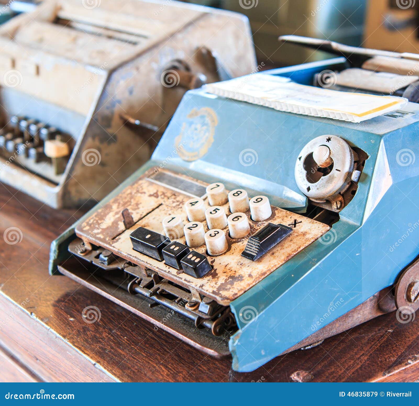 Old calculator stock image. Image of account, marketing - 46835879