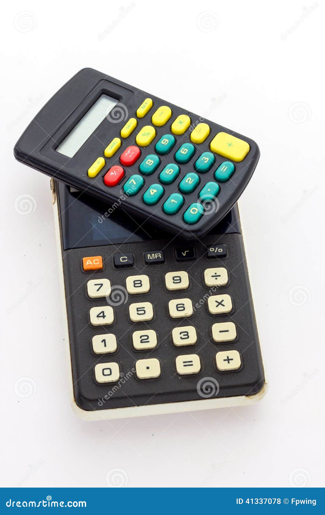 Old Calculator stock photo. Image of display, business - 41337078