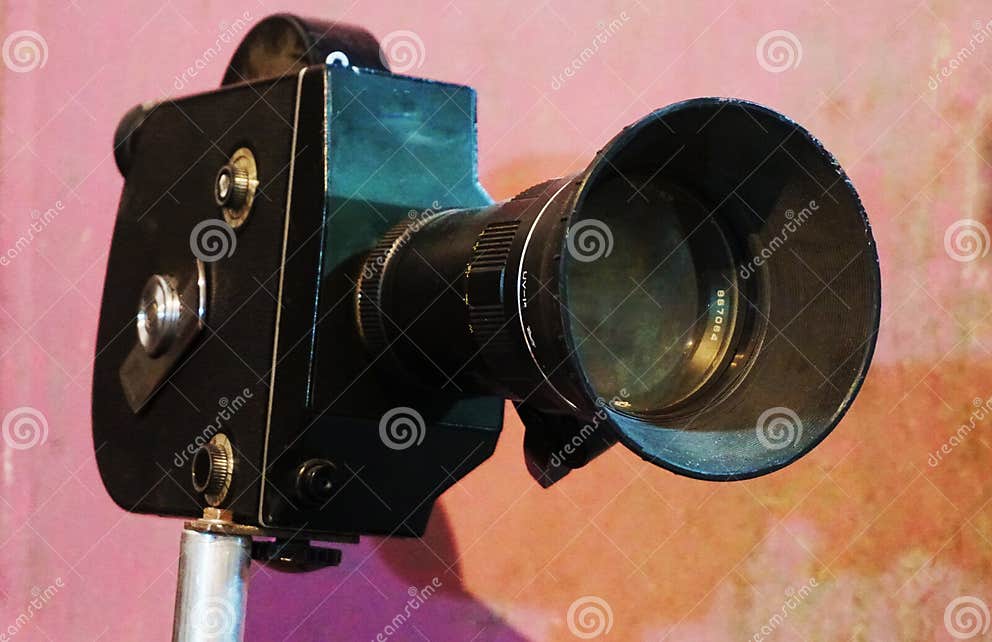Old camcorder stock image. Image of hollywood, vintage - 211851653