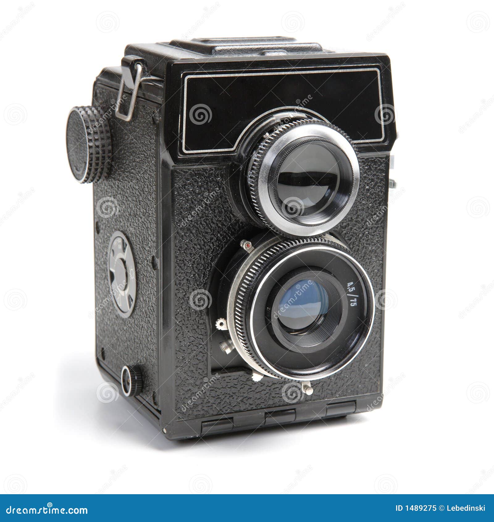 Old Camera. stock image. Image of simple, film, obsolete - 1489275