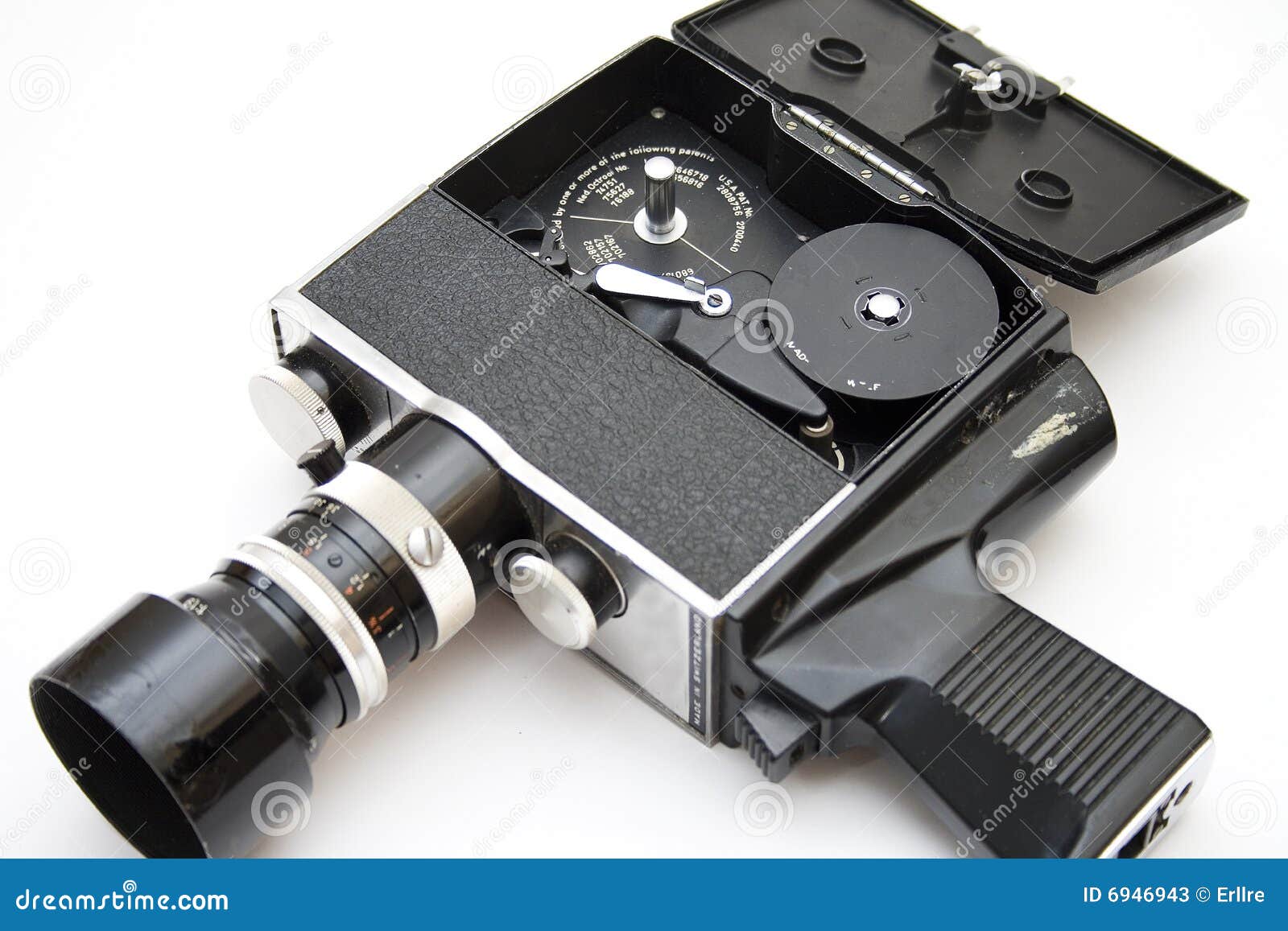 Old camera stock image. Image of manual, cinema, antique - 6946943