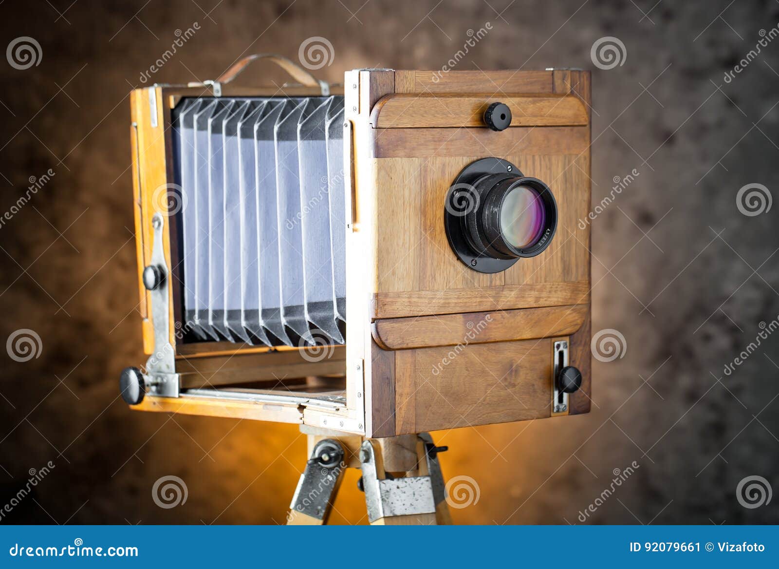 Old camera stock image. Image of camera, rustic, optical - 92079661